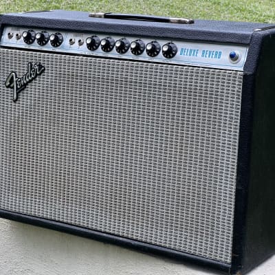 Fender Deluxe Reverb 2-Channel 22-Watt 1x12" Guitar Combo | Reverb