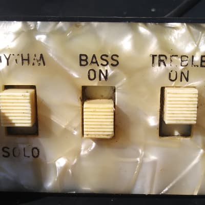 Hofner control panel 1967 | Reverb