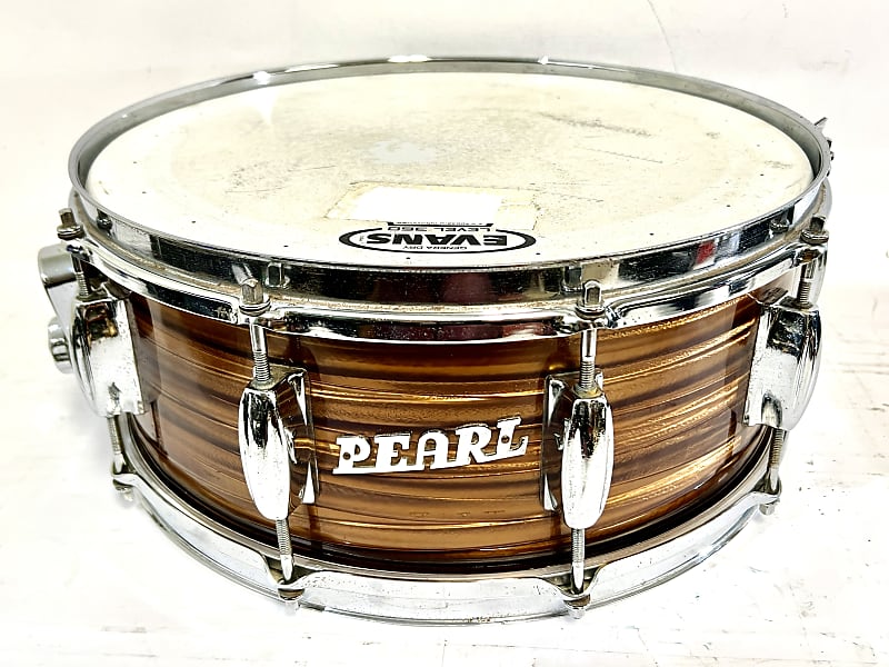 Pearl Tiger Eye Vintage 14” x 5” Snare Drum 1960s-70s - | Reverb