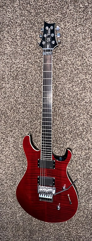 PRS Se torero Trans red emg pickups Floyd rose electric | Reverb