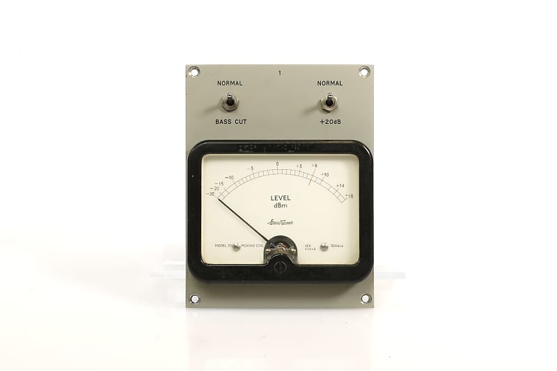 Passive EQ Decca Console DB VU Meter Panel | Reverb