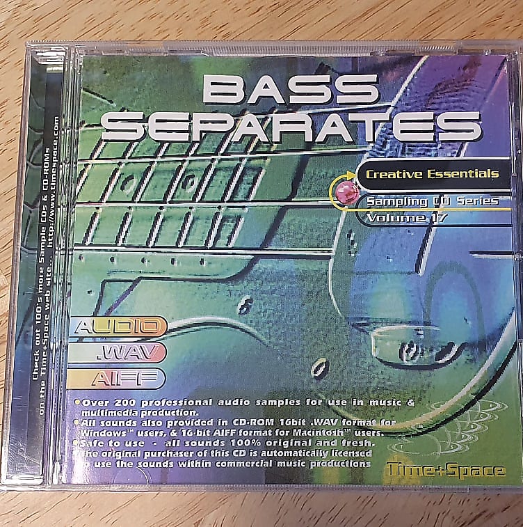 Zero-G Creative Essentials Sampling CD Series Vol. 17 Bass | Reverb