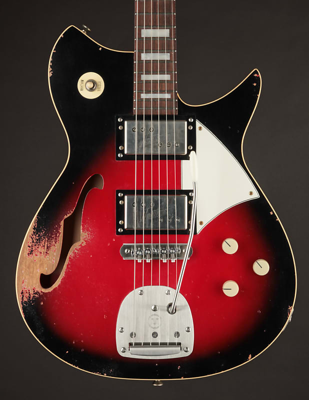 Fano Alt De Facto Custom RB6T Thinline 2023 - Burst (Aged) | Reverb