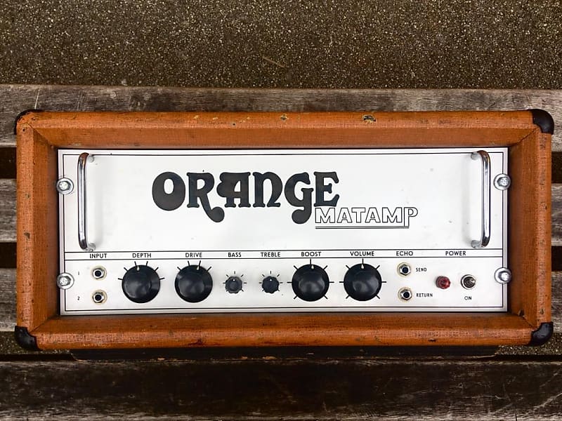 Orange Matamp , The First 001 Serial Number 1968 Orange , The | Reverb
