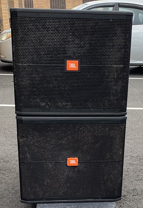 JBL SRX718S 18" Sub Subwoofer PA Speaker SRX 718S Pair | Reverb