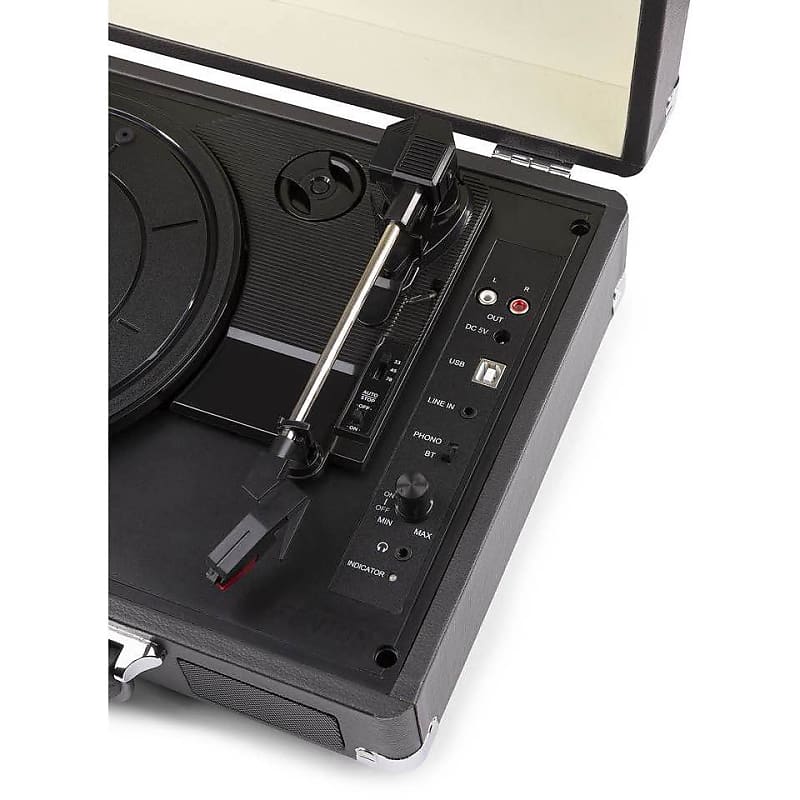 Fenton Rp115 C Bt Record Player Briefc. Cgrey | Reverb