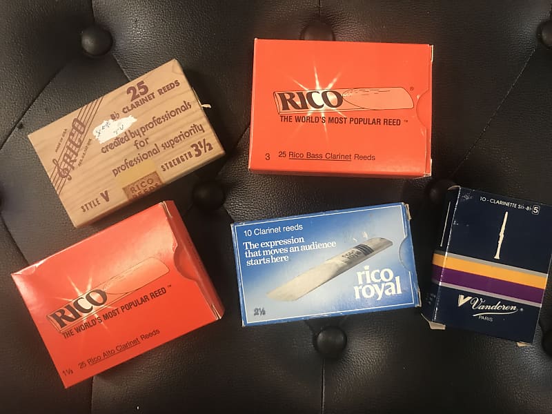 Rico/Vandoren Clarinet Reeds. New! Variety of Strengths - | Reverb