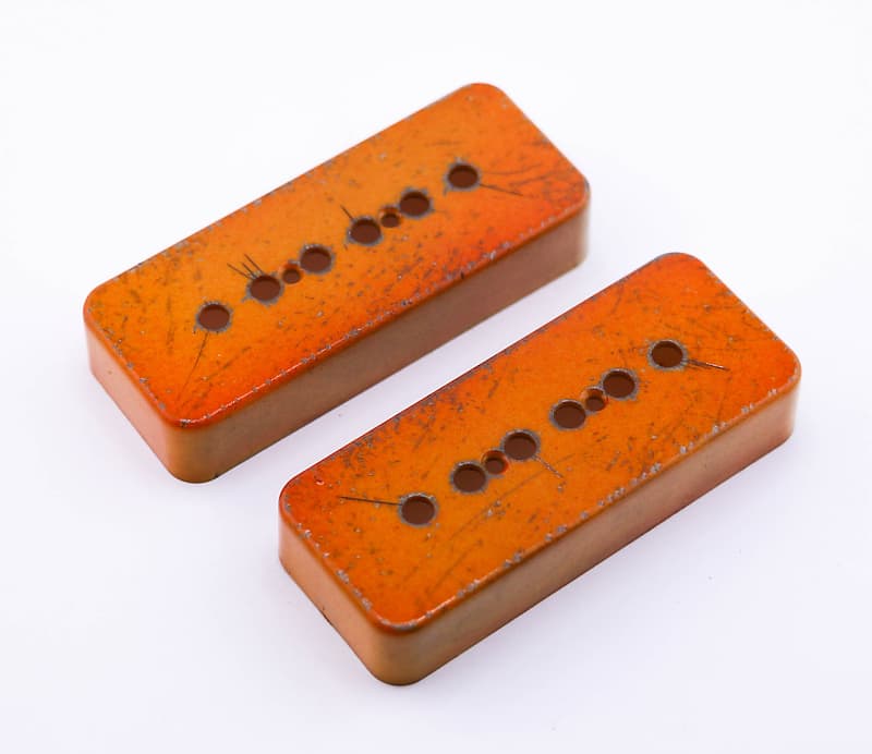 AGP ™ - Aged Relic P90 Soapbar Guitar Pickup Covers 50mm | Reverb