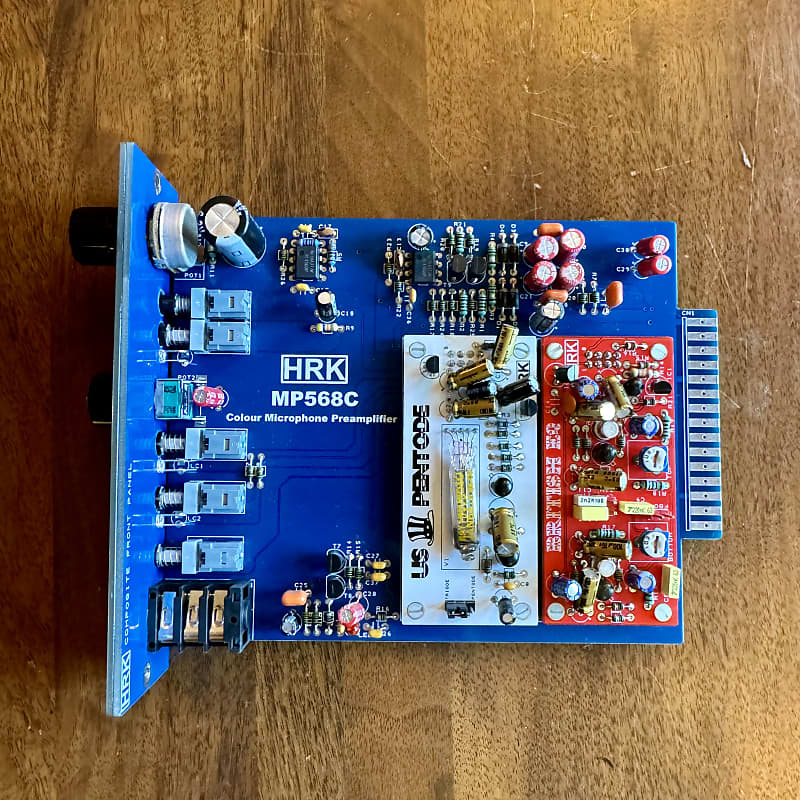 HRK MPC568C colour microphone preamp w/ two modules | Reverb