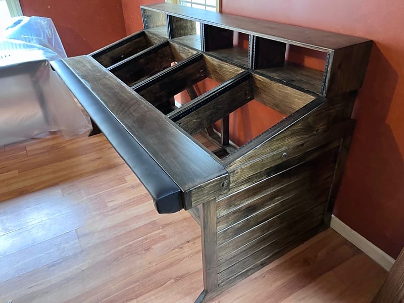 Custom Built Studio Mixing Desk (12U & 4U bays) | Reverb