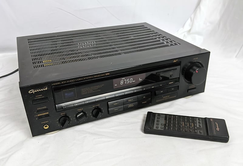 Rare Garrard Model 810 Stereo Receiver w/ Original Remote & | Reverb