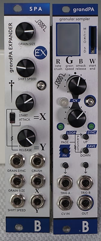 BASTL Instruments grandPA Granular Sampler and SPA Expansion | Reverb