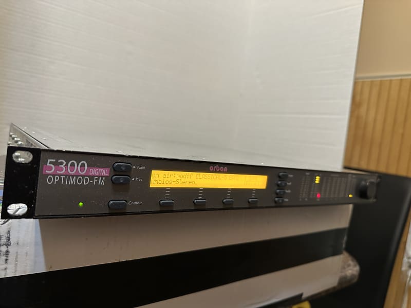 Orban OPTIMOD 5300 FM Digital Broadcast Audio | Reverb Australia