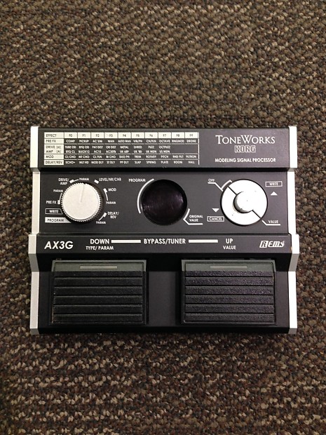 Toneworks Korg AX3G Guitar Modeling Signal Processor | Reverb