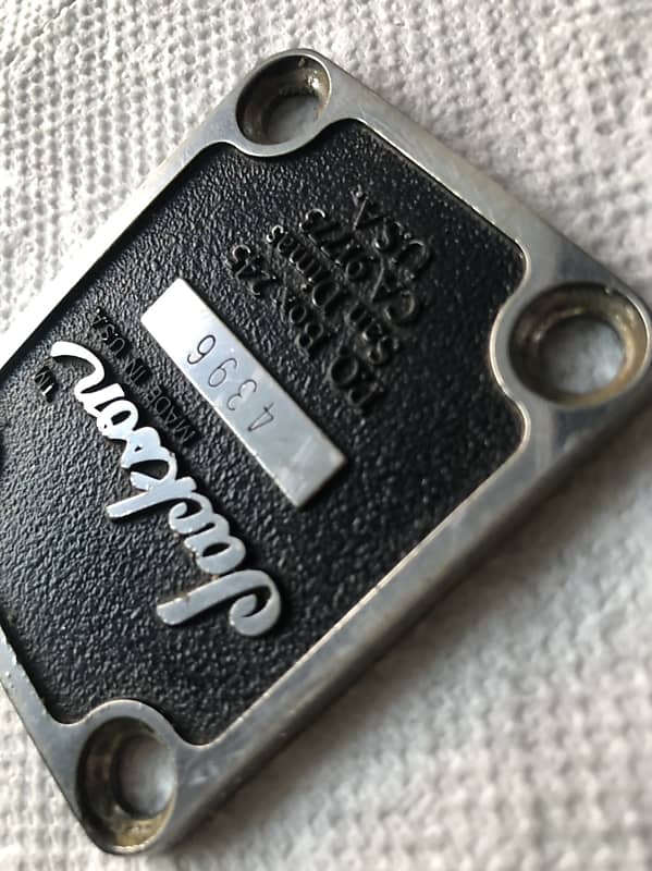 Jackson Strat 1987 San Dimas Neck Plate | Reverb