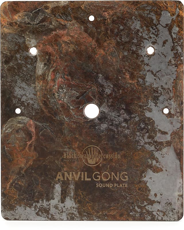 Black Swamp Percussion Anvil Gong Rectangular Sound Plate - | Reverb