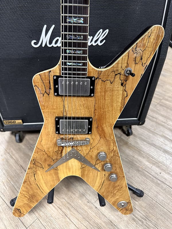 Dean ML 79 Exotic Spalted Maple w Original HSC | Reverb