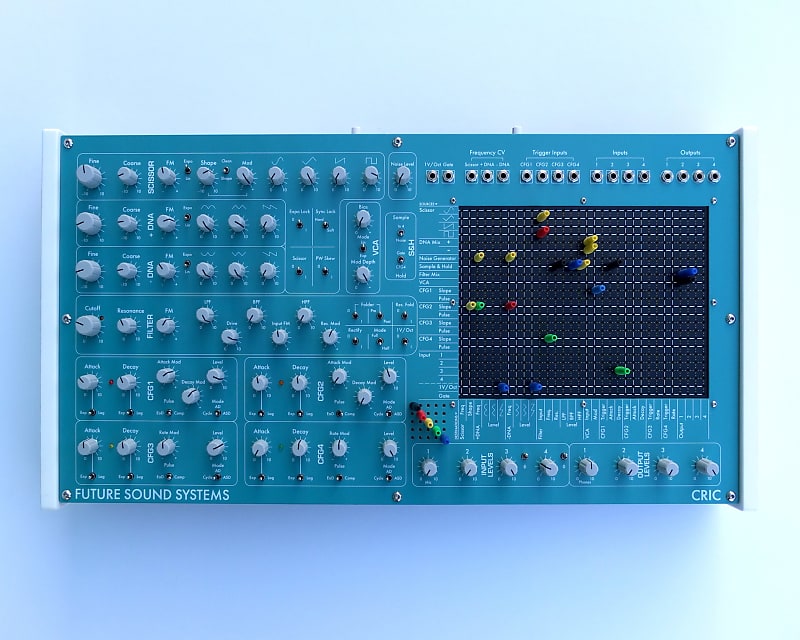 Future Sound Systems CRIC Analogue Matrix-Patchable Synth | Reverb