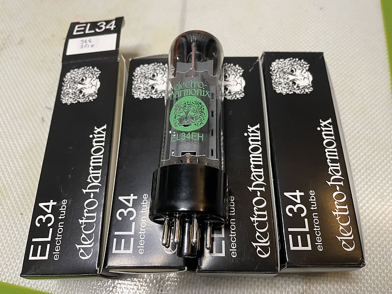 Matched Quad of Electro-Harmonix EL34 | Reverb