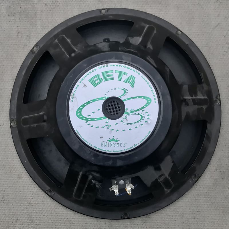 Eminence Beta-15A - Bass Guitar speaker 8 ohms 300 | Reverb Canada
