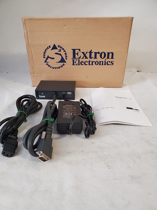 EXTRON P/2 DA2 PLUS Two Output VGA Distribution Amplifier - | Reverb