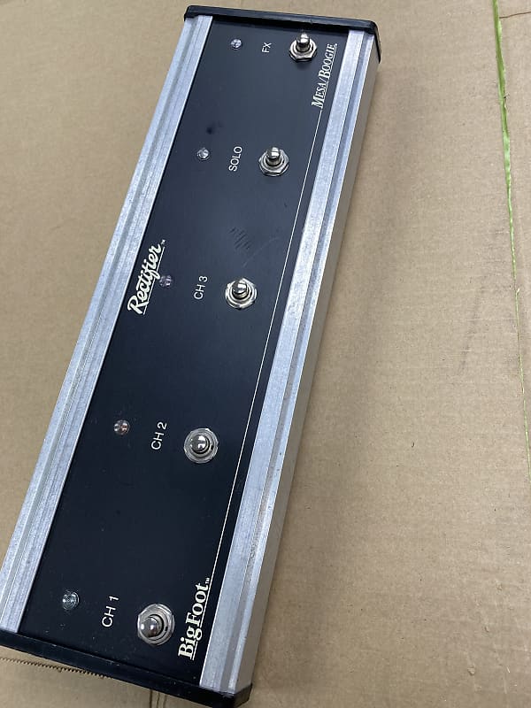 Mesa Boogie FOOTSWITCH - 3 CHANNEL DUAL & TRIPLE RECTIFIER | Reverb