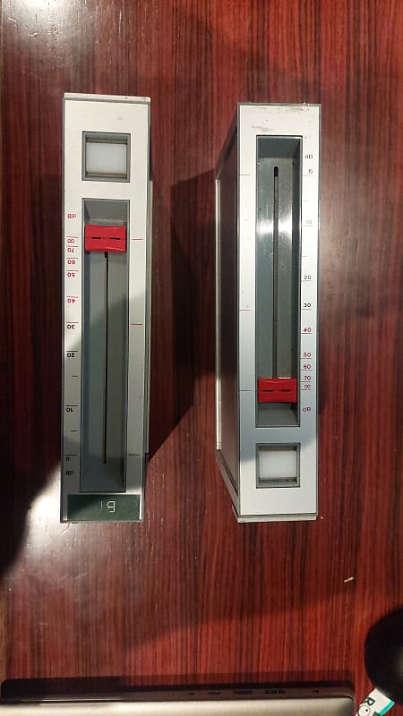 Pair of Studer Mono faders | Reverb