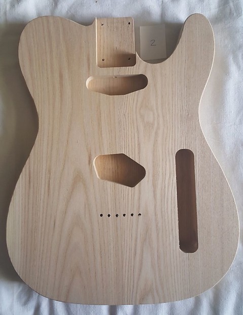 Ash Tele guitar body unfinished | Reverb