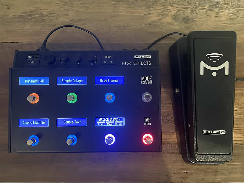 Line 6 HX Effects with Mission Expression Pedal | Reverb