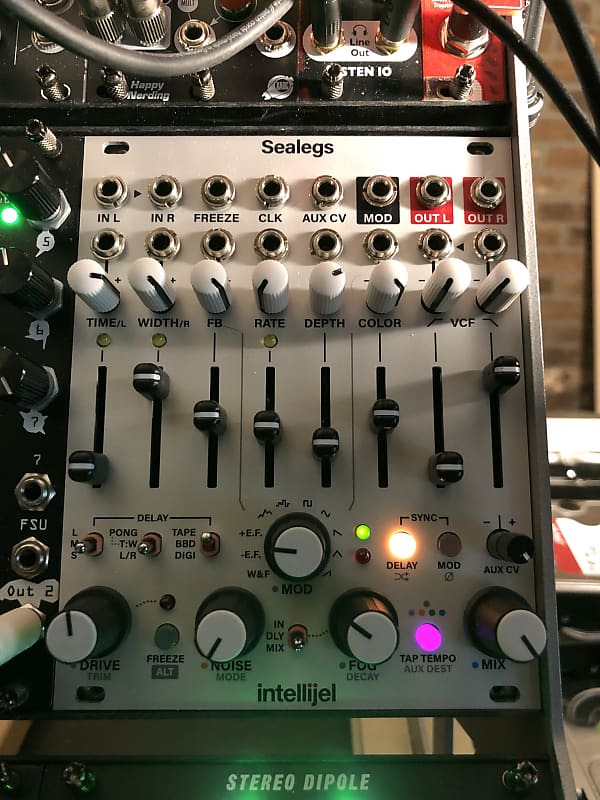 Intellijel Sealegs 2023 - Eurorack Delay Module - White | Reverb