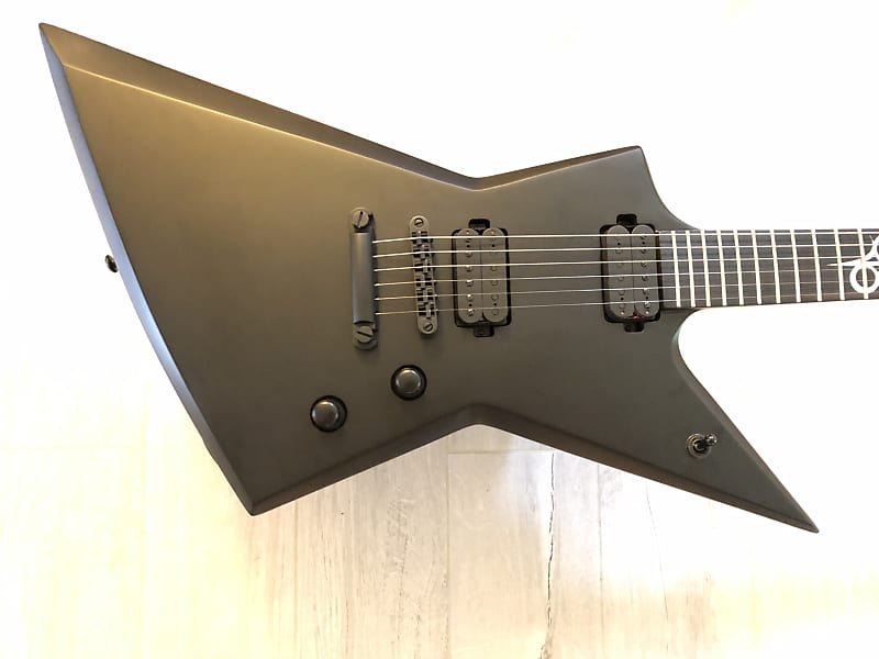 Solar guitars E2.6c 2018 Carbon black matte | Reverb