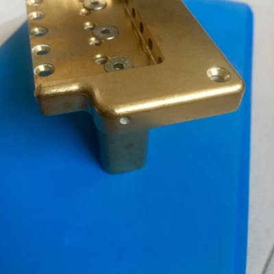 Custom Tremolo-to-Hardtail conversion Strat bridge MASSIVE | Reverb