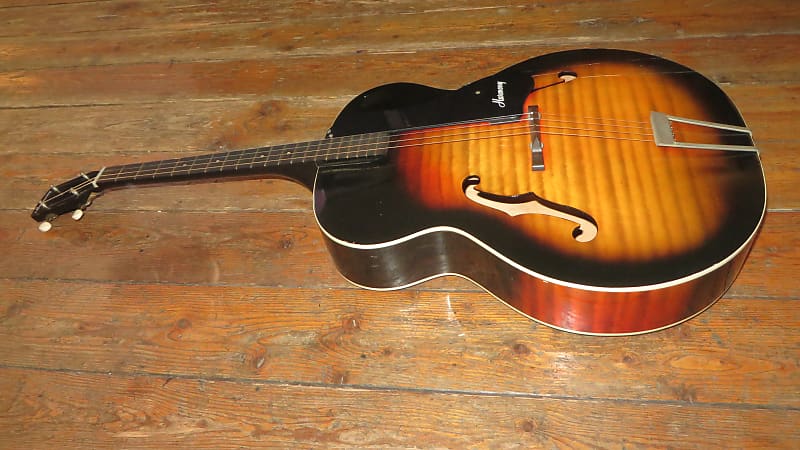 Harmony Tenor 4 String 1960's Archtop Acoustic Guitar | Reverb