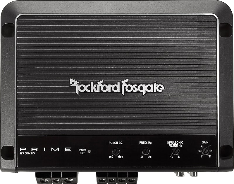 Rockford Fosgate Prime R2-750X1 750W RMS Prime Series Class-D | Reverb