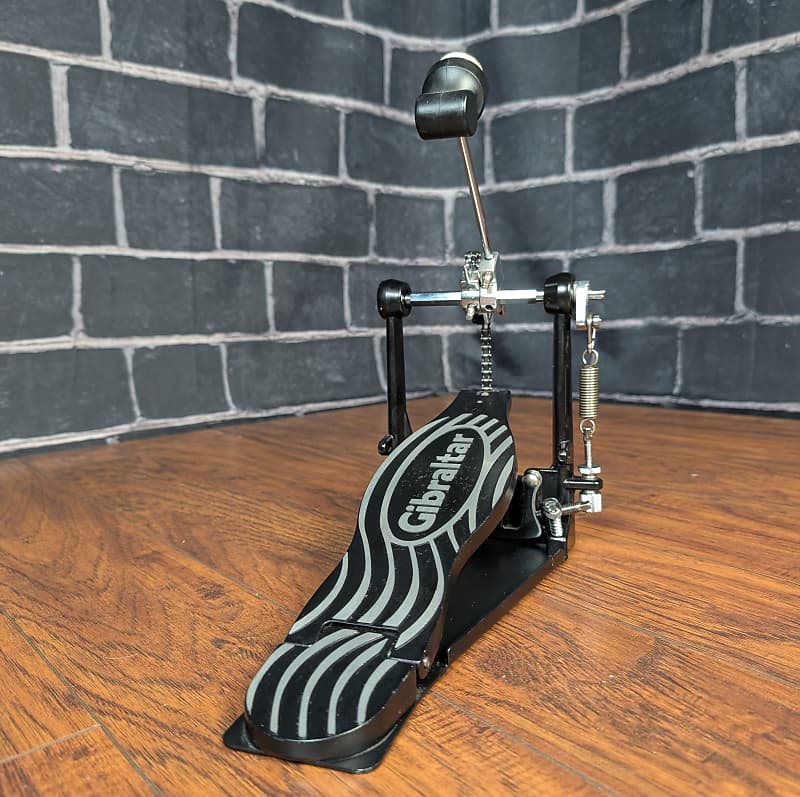 Gibraltar Single Bass Drum Pedal - Black/Chrome | Reverb