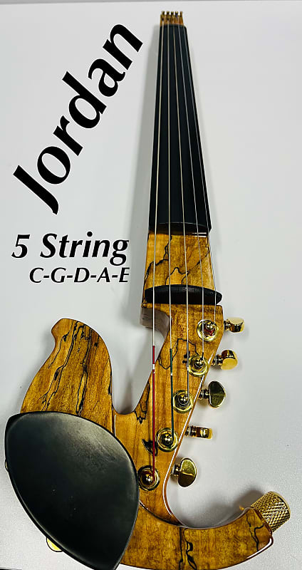 Jordan 5 String Electric Violin - Mango Wood | Reverb
