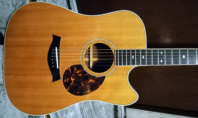 Taylor Dan Crary Signature Model Acoustic Guitar 1987 Natural | Reverb