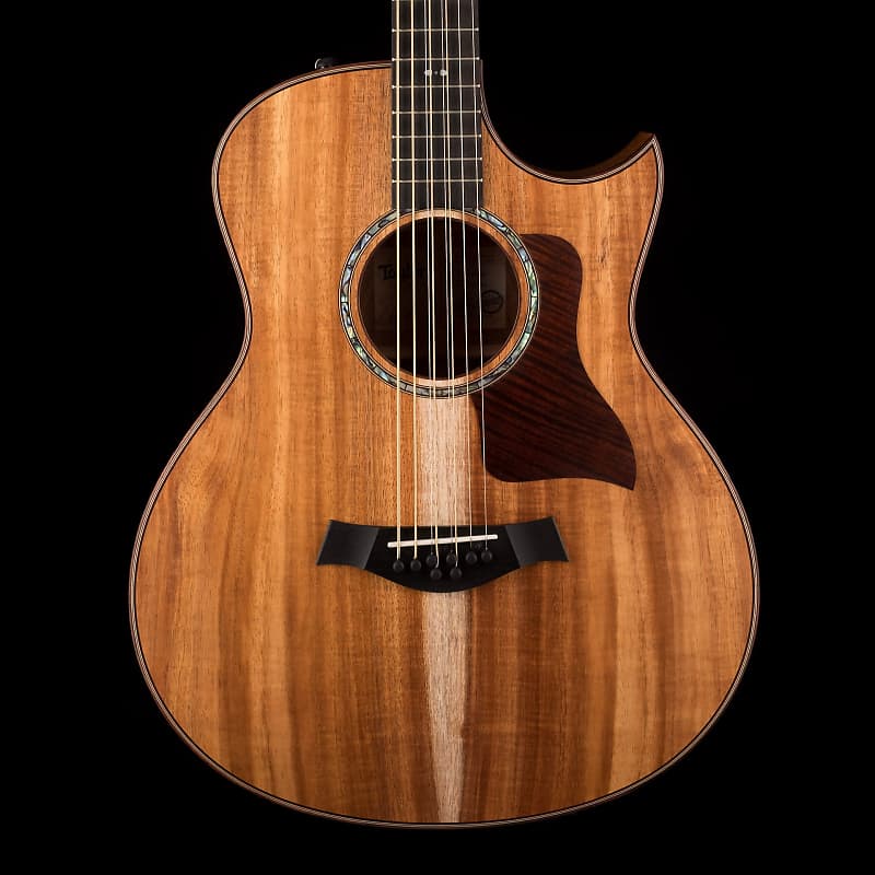 Taylor Custom Grand Symphony 8-String Baritone C26ce Koa - | Reverb
