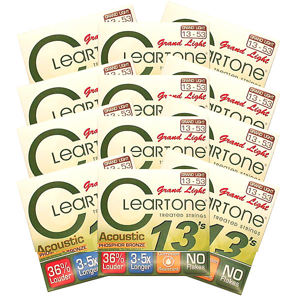 Cleartone Acoustic Guitar Strings Phosphor Bronze - Grand | Reverb UK