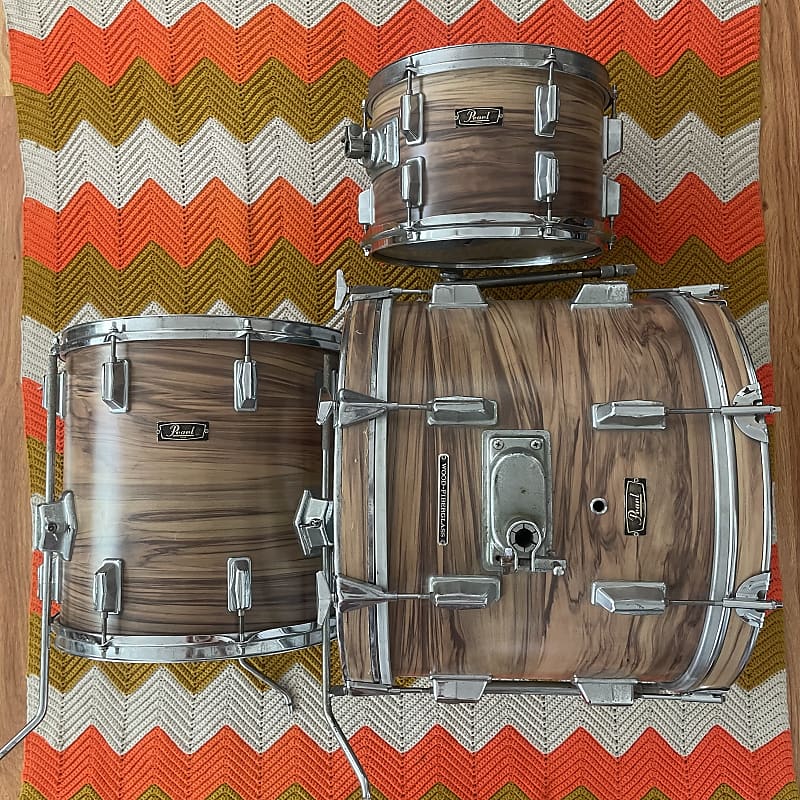 Pearl Wood Fiberglass Jazz Kit - 1970’s Made in Japan🇯🇵! - | Reverb