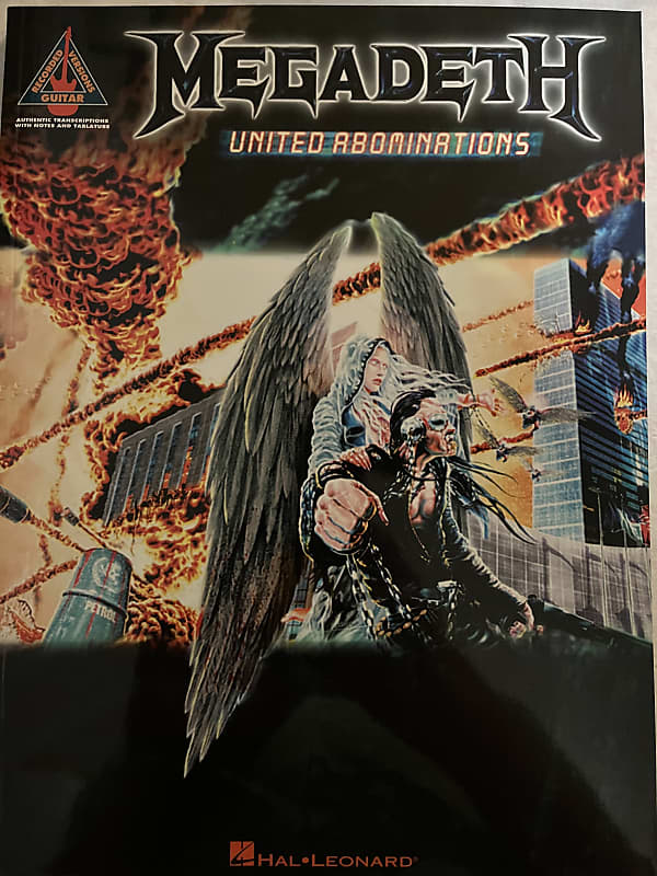 Megadeth - United Abominations - Guitar Tab / Tablature Book | Reverb