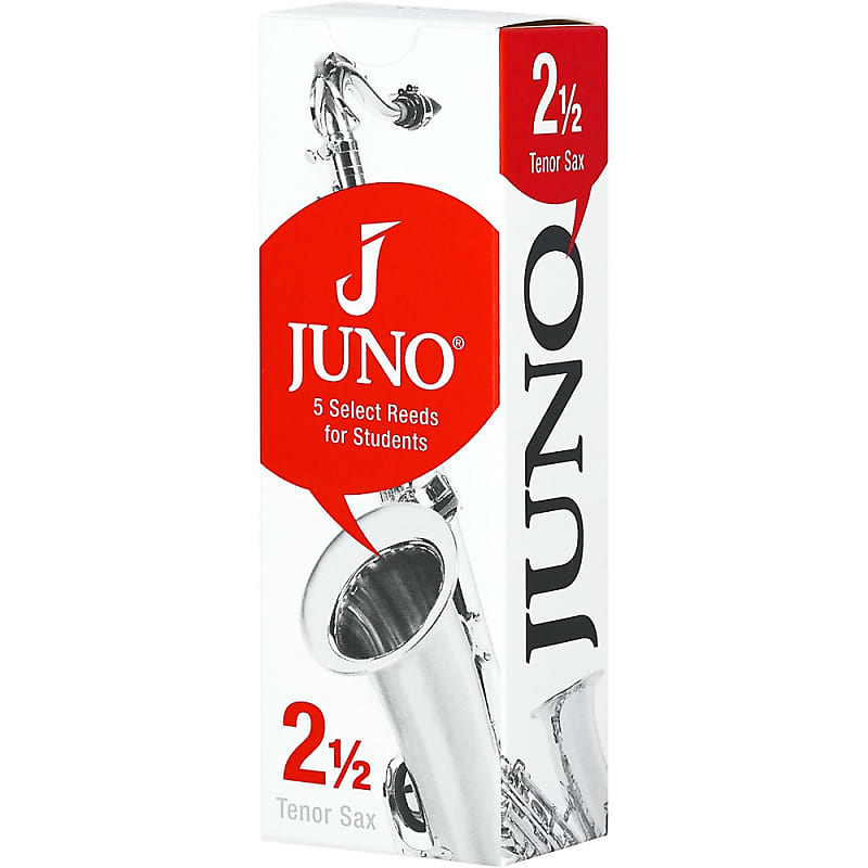 Vandoren JUNO Tenor Sax, Box of 5 Reeds 2.5 | Reverb