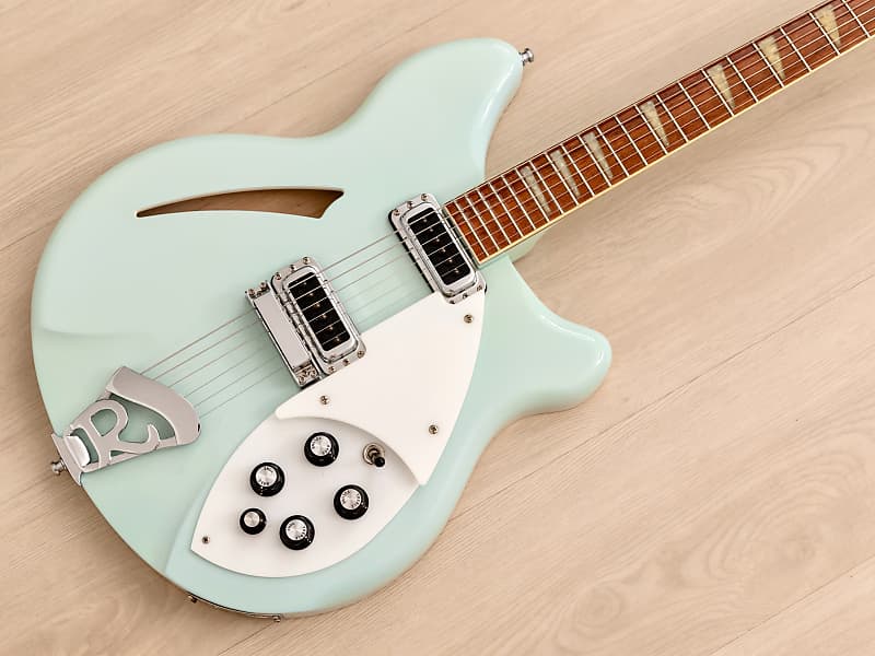2006 Rickenbacker 360 Semi-Hollowbody Electric Guitar Blue | Reverb