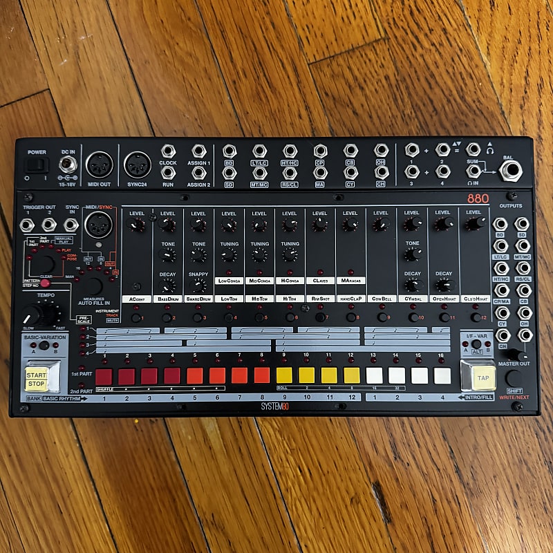 System80 880 Analog Drum Machine & Case | TR-808 | Reverb Australia