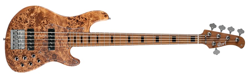 Cort GB-Modern 5 String Bass in Vintage Natural, | Reverb