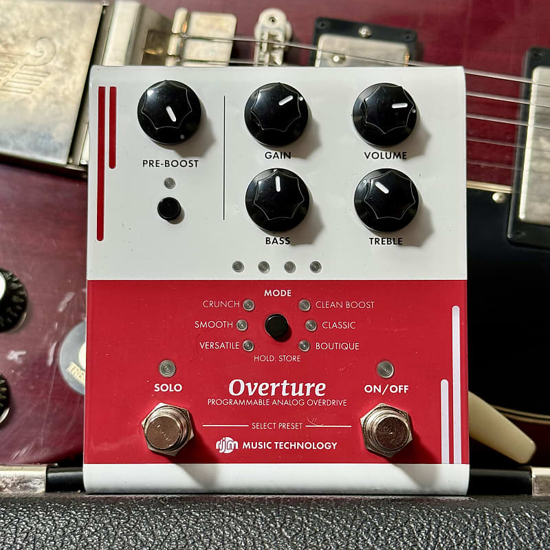 RJM Overture Programmable Analog Overdrive | Reverb