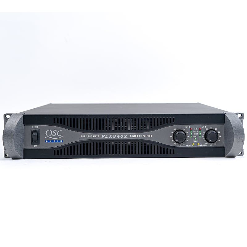 QSC PLX3402 - 3400 Watt Stereo Power Amplifier for Reliable | Reverb
