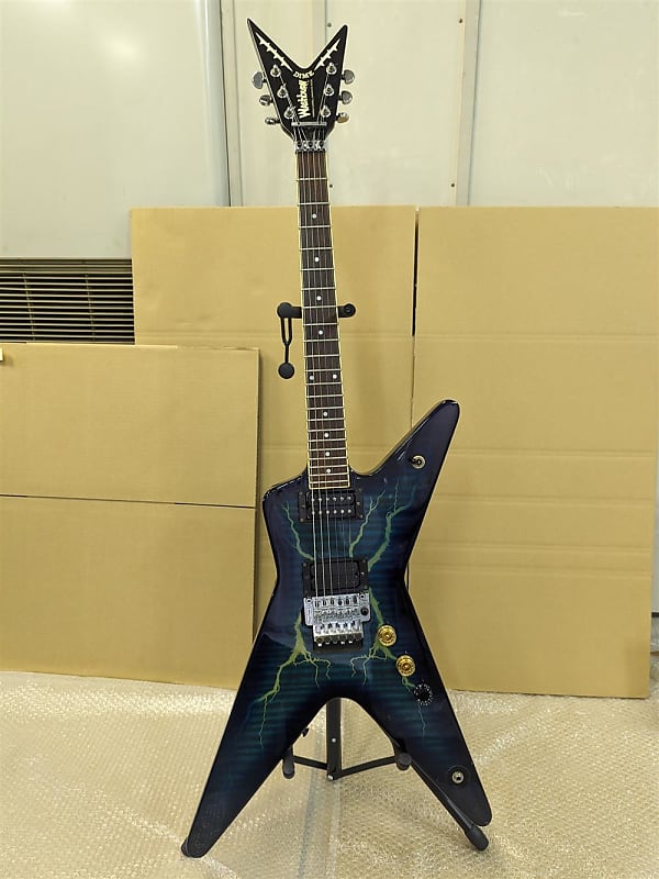 1995 Washburn Dimebag Darrell Dime 333 Dimebolt w/ Gig Bag | Reverb