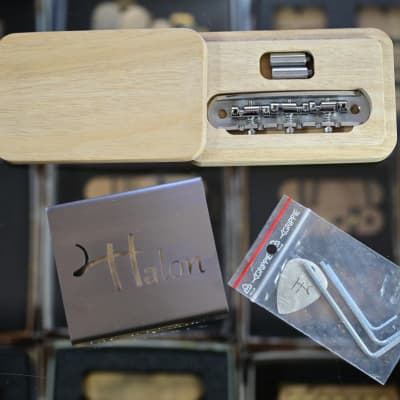 Halon JB-1133-11-A Offset Guitar Bridge - Imperial Posts - | Reverb