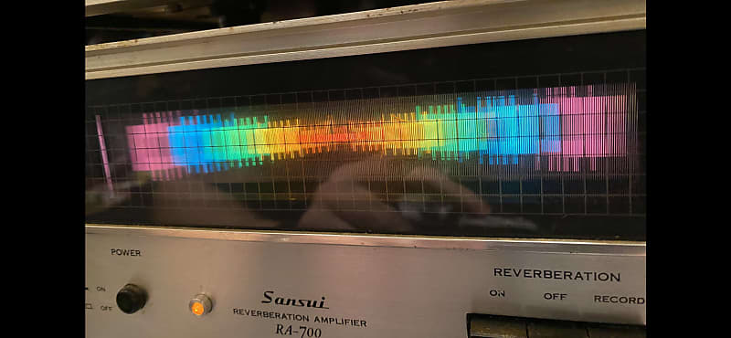 Sansui RA-700 reverbation amplifier 70s | Reverb